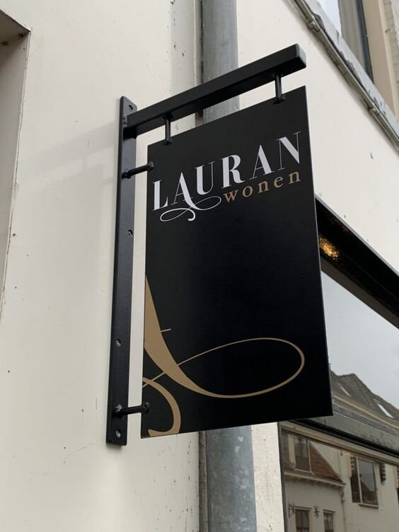 Cafe Sign,flag Sign, Advertising Sign,hanging Sign,rectangular Blade ...