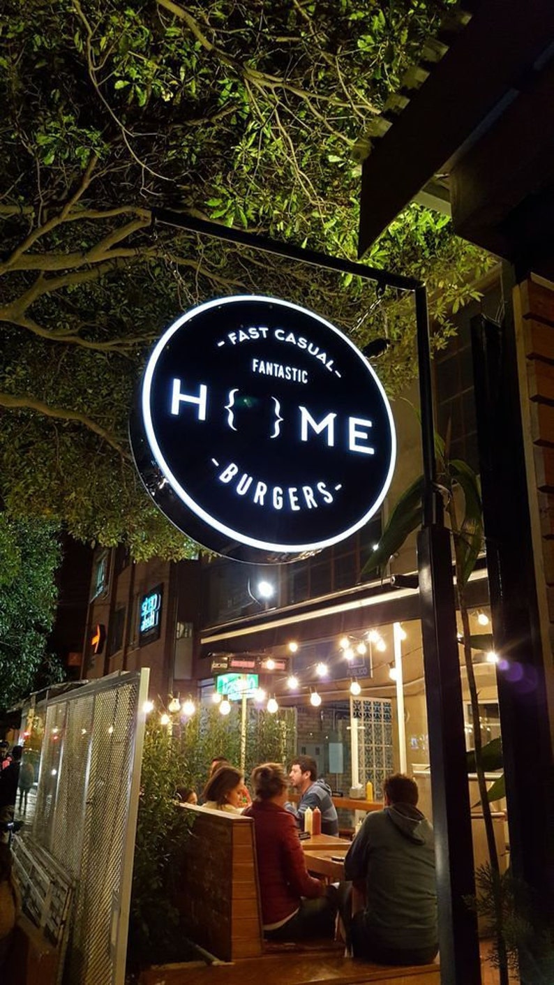 Cafe Sign,flag Sign, Advertising Sign,hanging Sign,rectangular Blade ...