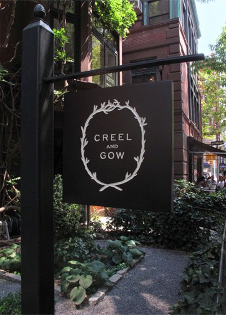 Cafe Sign,flag Sign, Advertising Sign,hanging Sign,rectangular Blade ...