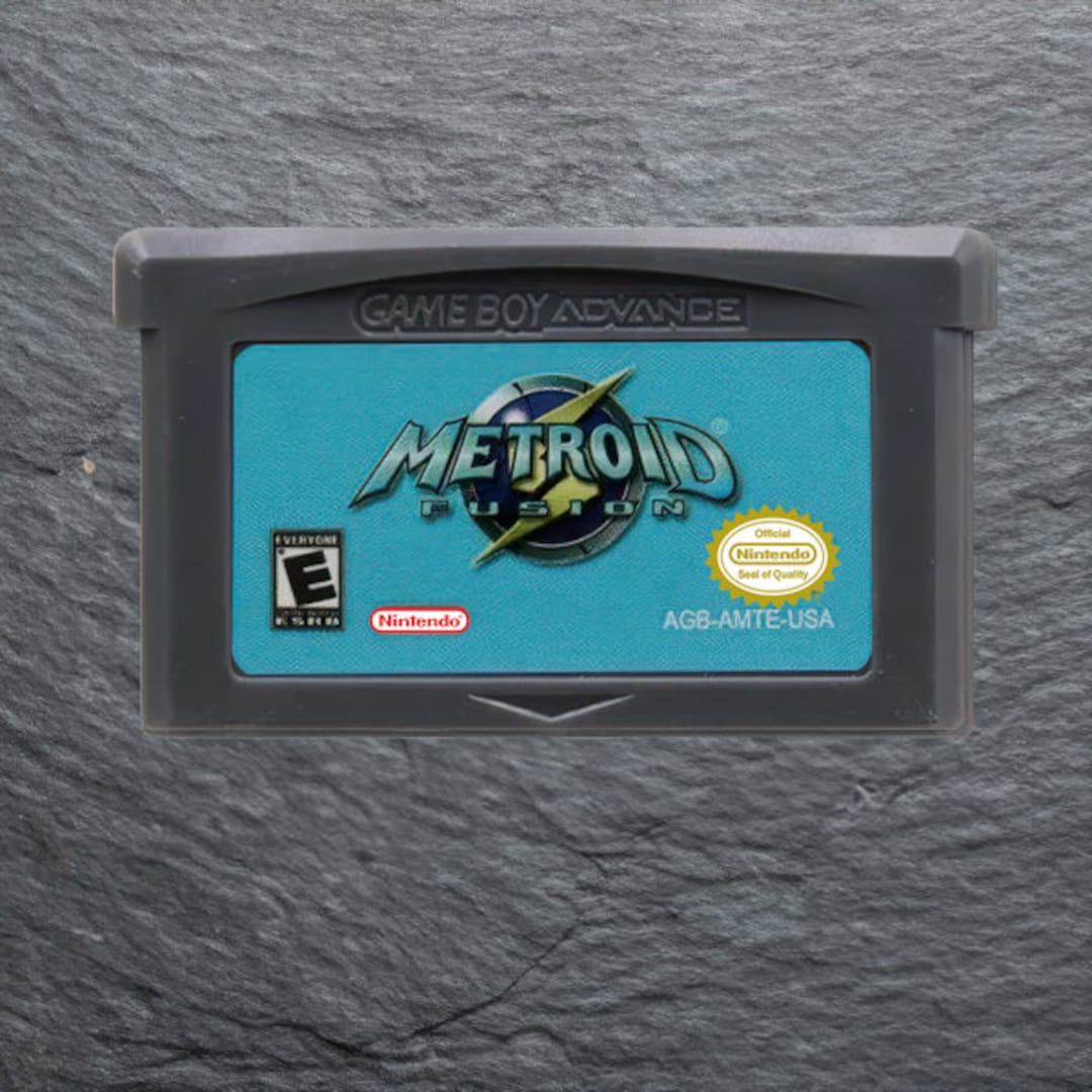 Metroid Fusion GBA USA English / Reproduction / Game Boy Games Metroid ...