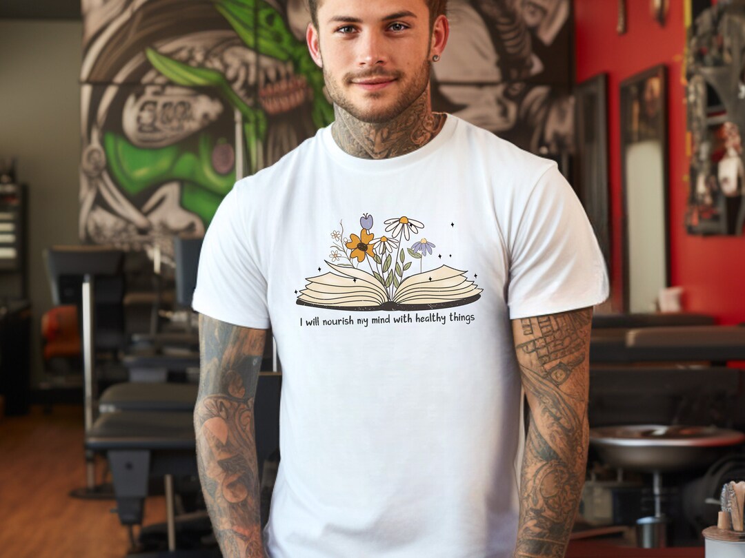 Self Care Affirmation Tshirt Inspiring Bookish Quote Shirt Motivating ...