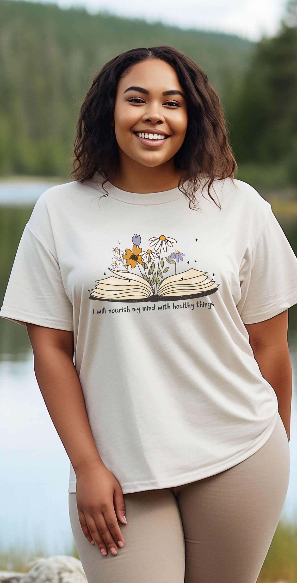 Self Care Affirmation Tshirt Inspiring Bookish Quote Shirt Motivating ...