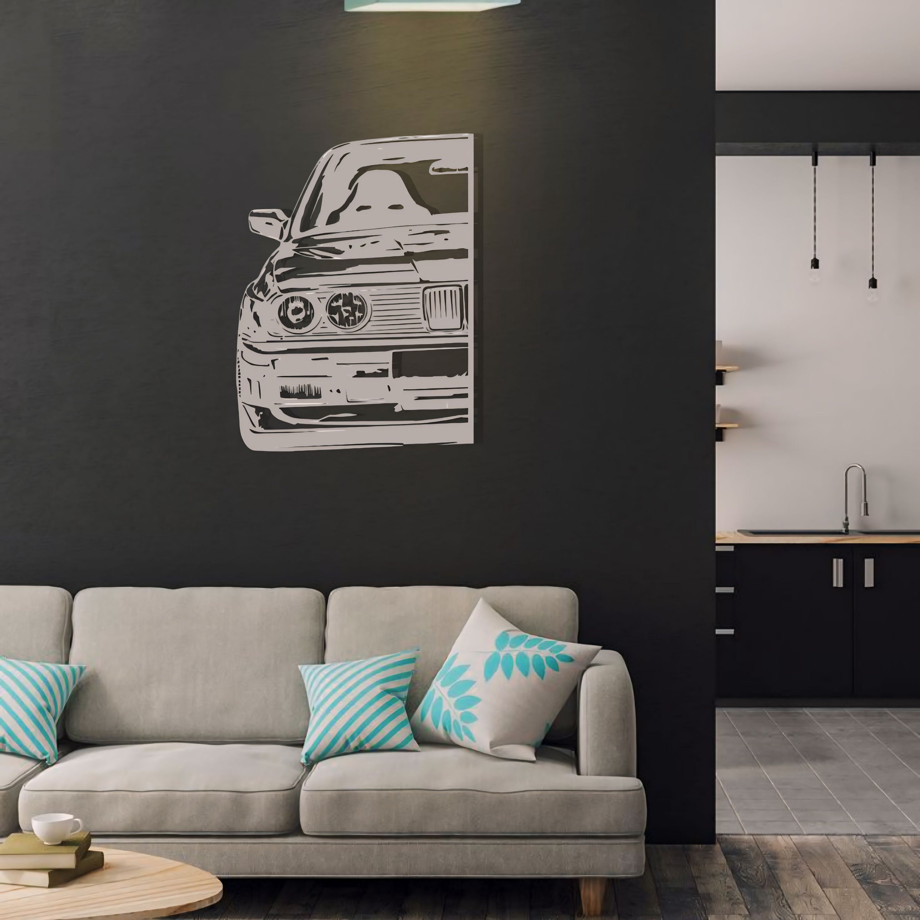 BMW E30, Wooden Wall Decor, Wooden Wall Art, Wall Decor, Wall Art, Home ...