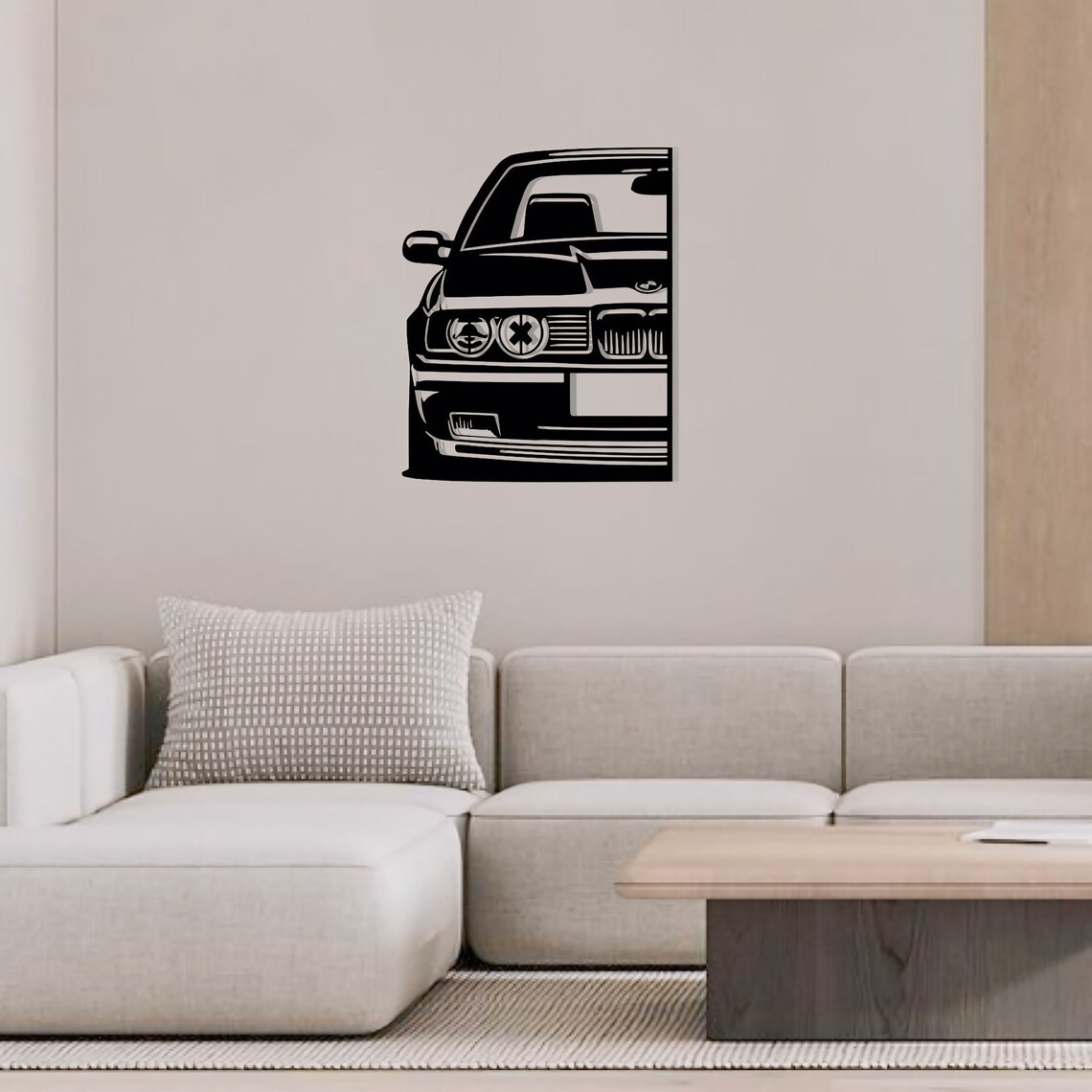 BMW E34, BMW E34 Wooden Wall Decor, Bmw E34 Wooden Wall Art, Bmw E34 ...