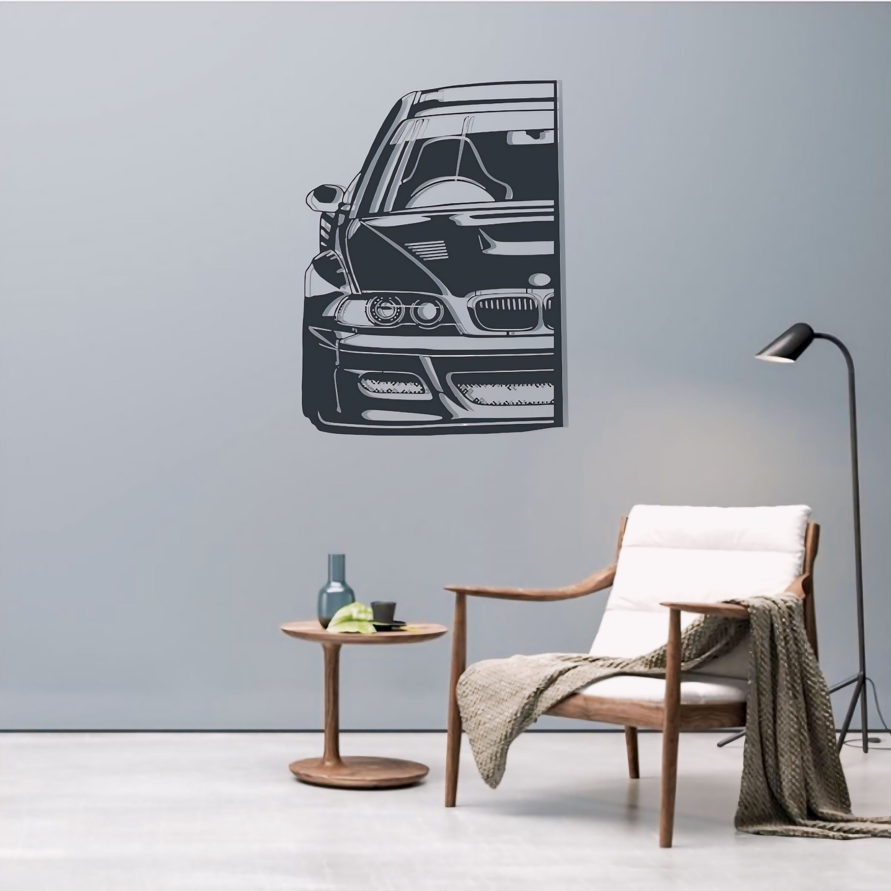 BMW E46, Wooden Wall Decor, Wooden Wall Art, Wall Decor, Wall Art, Home ...