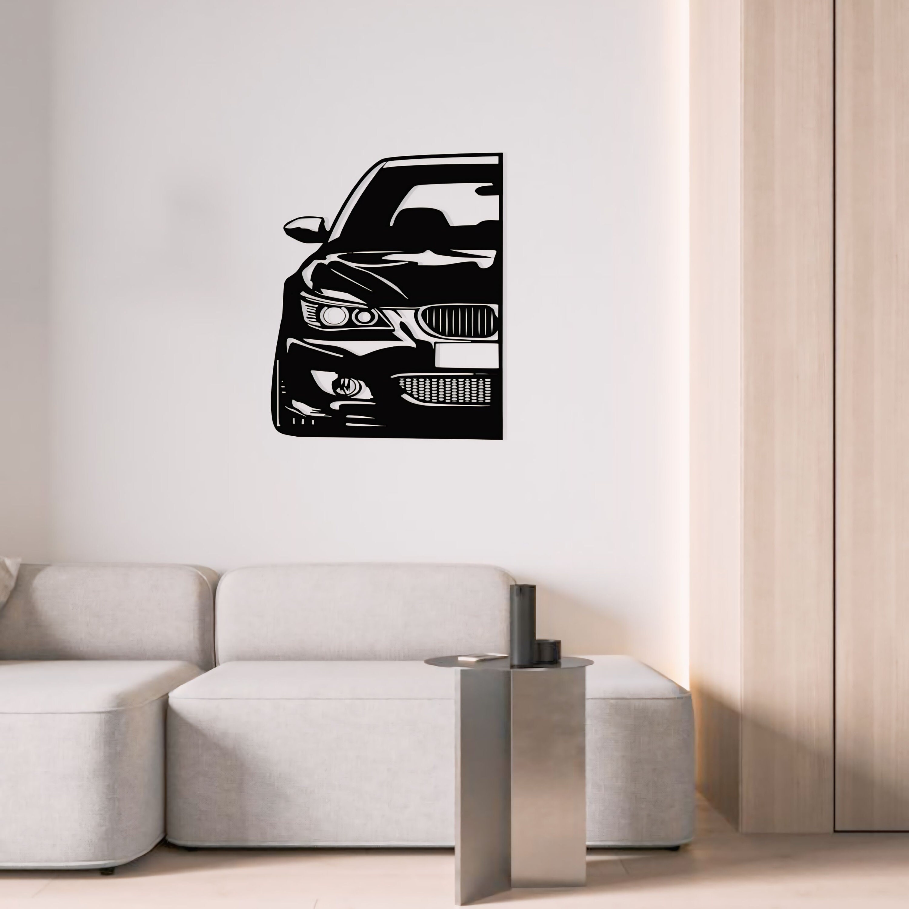 BMW E60, BMW E60 Wooden Wall Decor, Bmw E60 Wooden Wall Art, Bmw E60 ...