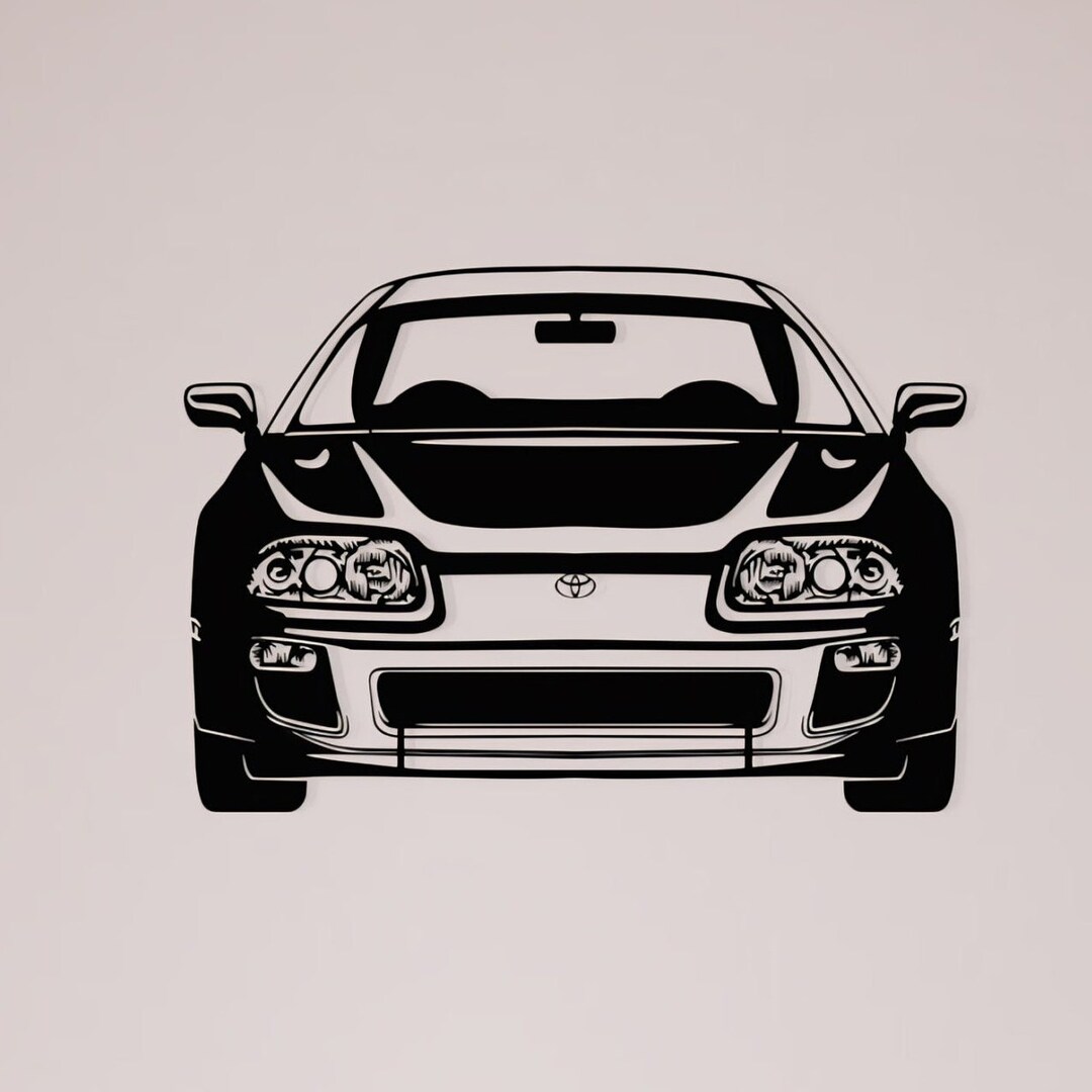 Toyota Supra MK4, Supra, Supra MK4, Supra Wooden Wall Decor, Supra ...