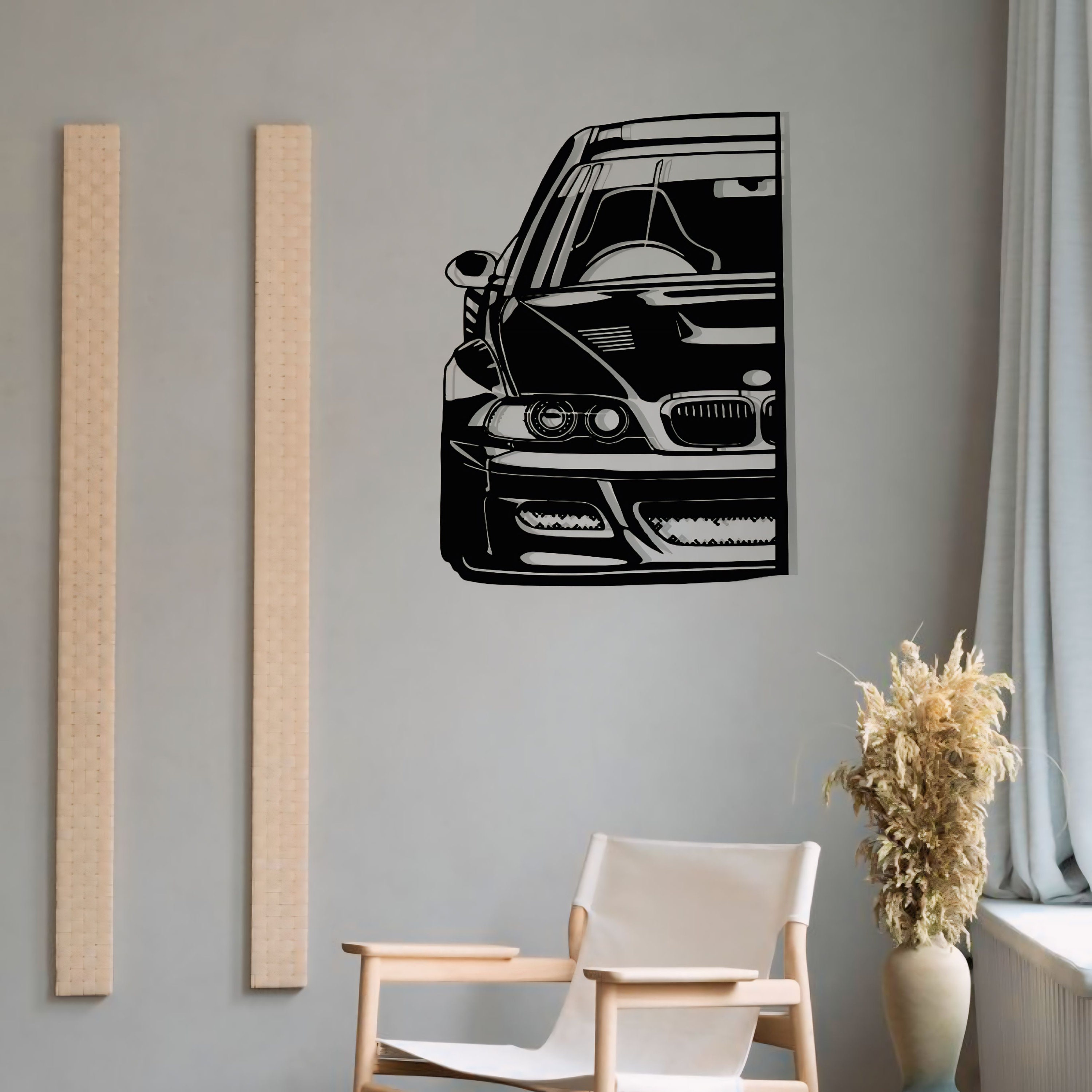 BMW E46, Wooden Wall Decor, Wooden Wall Art, Wall Decor, Wall Art, Home ...
