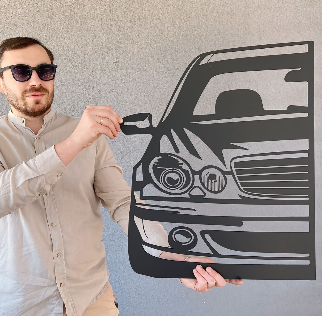 Mercedes-benz W211, Mercedes W211, Mercedes, W211, Wooden Wall Decor ...