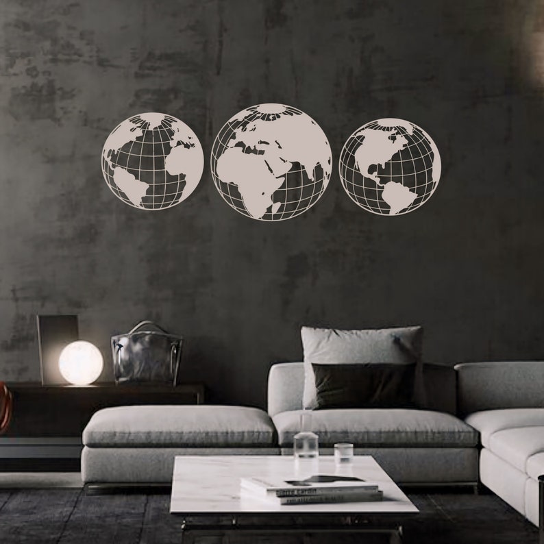 World Map, World, Map, World Map Wooden Wall Decor, World Map Wooden ...