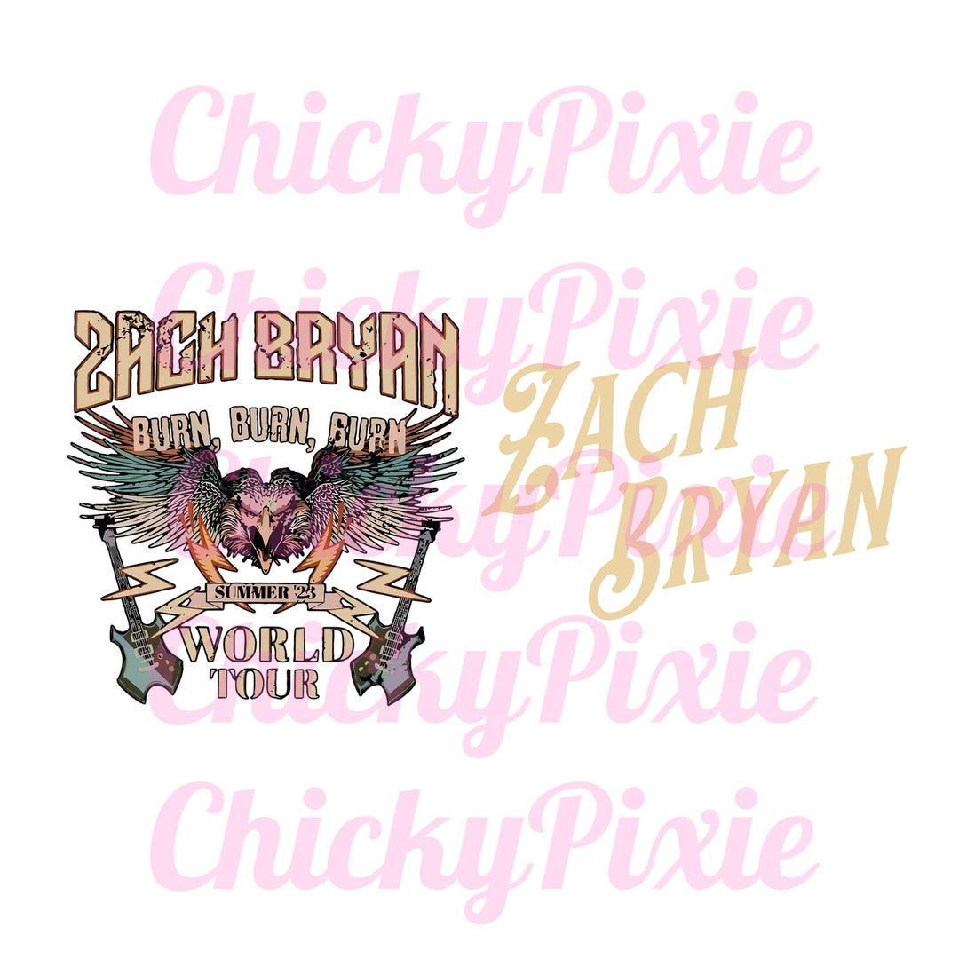 Zach Bryan Png American Heartbreak Tour 2023 Png Zach Bryan - Etsy