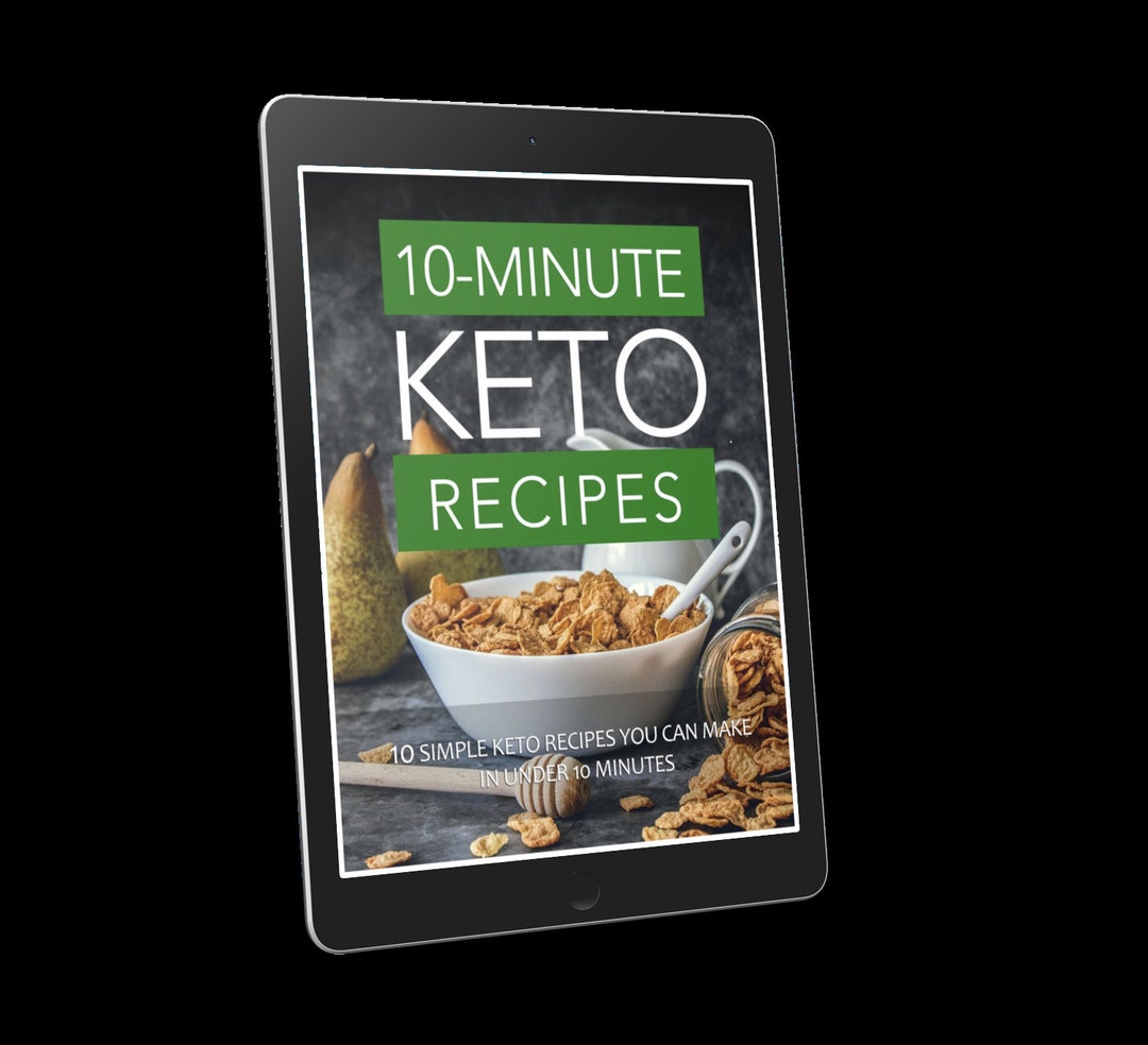 Keto Tips Recipe Book With 10 Recipes, Idel Gift for Family and Friends ...