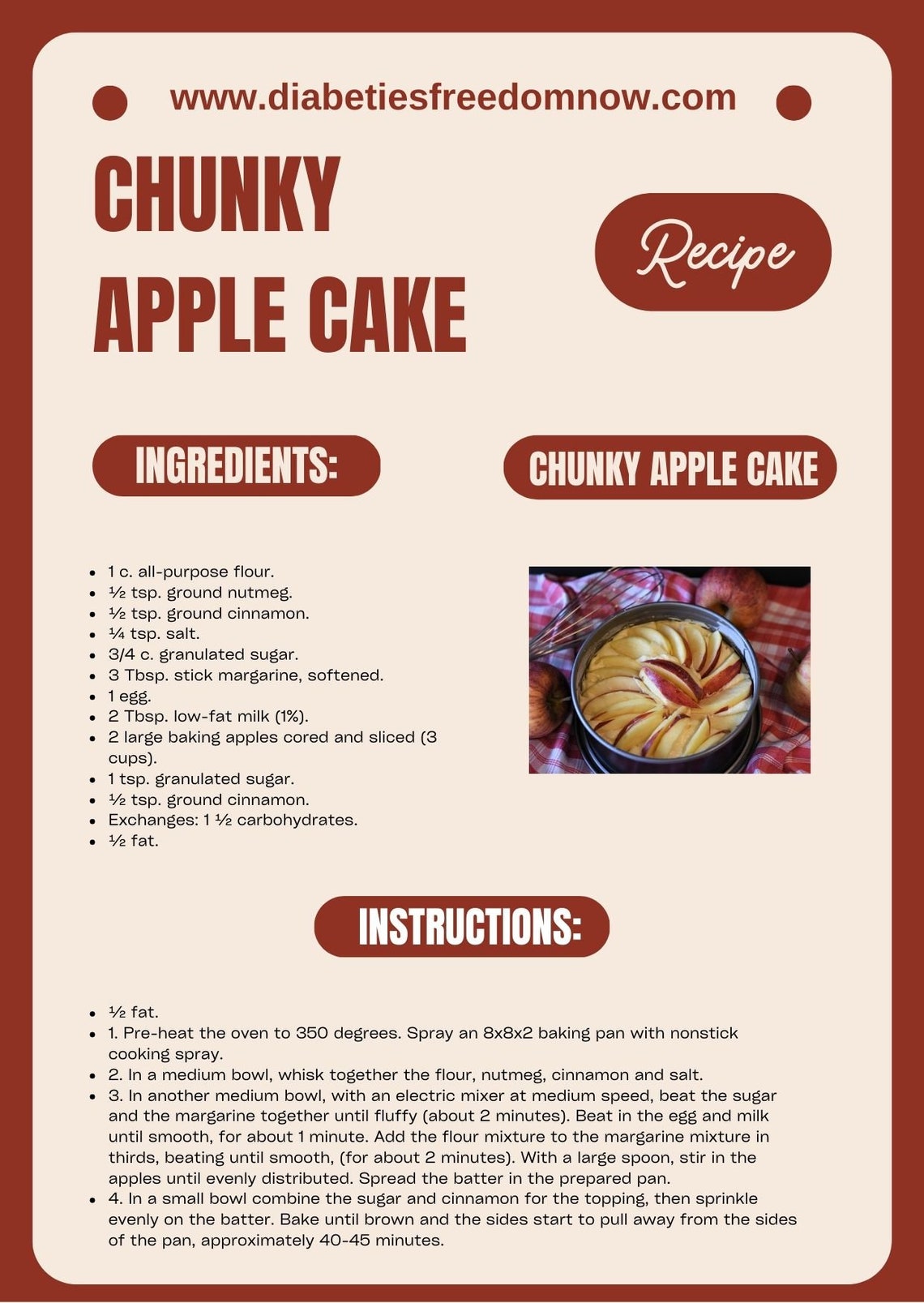 Diabetes Recipe Cards Bundle of Ten Recipes - Etsy