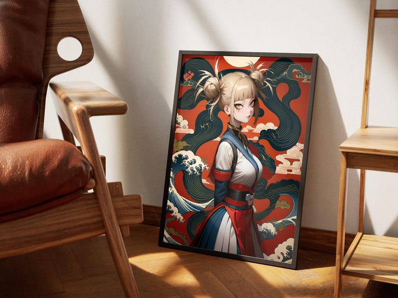 HIMIKO TOGA My Hero Academia 024 Poster Japanese Art Style Digital ...