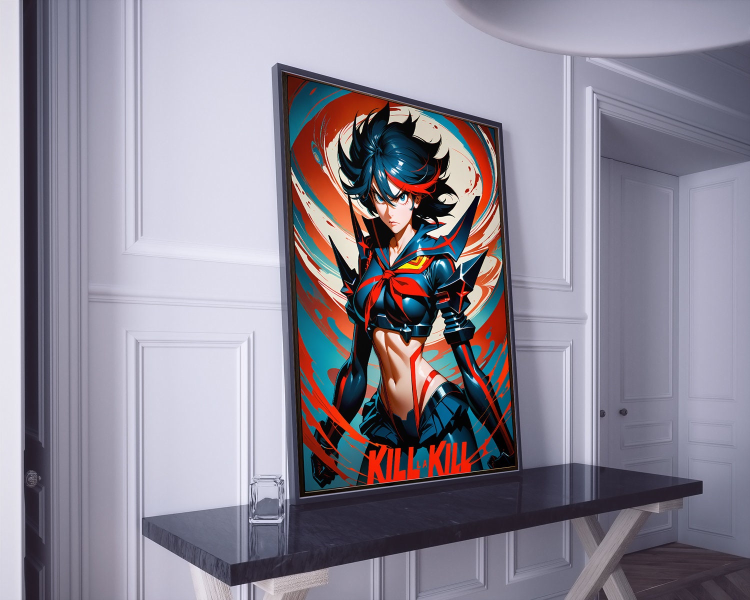 RYUKO MATOI Kill La Kill 021 Poster Japanese Art Style Digital Print, High Quality Instant ...