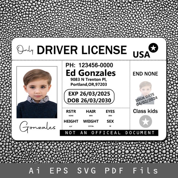 Drivers License Cake - Etsy