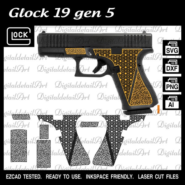 Firearm Laser Engraving Template - Etsy