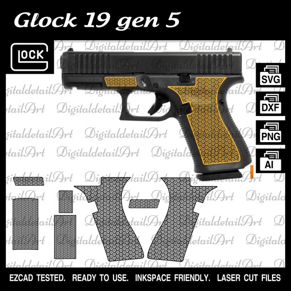 Firearm Laser Engraving Template - Etsy