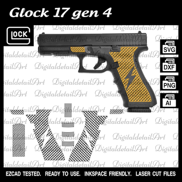 Firearm Laser Engraving Template - Etsy