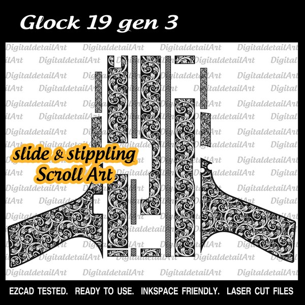 Glock Gen 3 Svg - Etsy