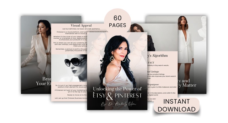 Etsy & Pinterest Digital Guide, PLR, How to Sell Digital Products as a ...