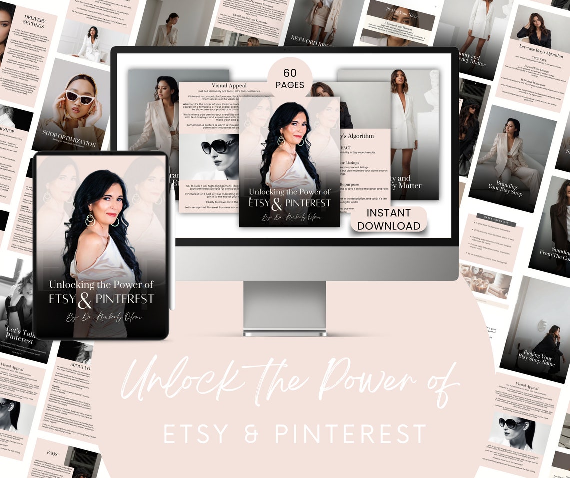 Etsy & Pinterest Digital Guide, PLR, How to Sell Digital Products as a ...