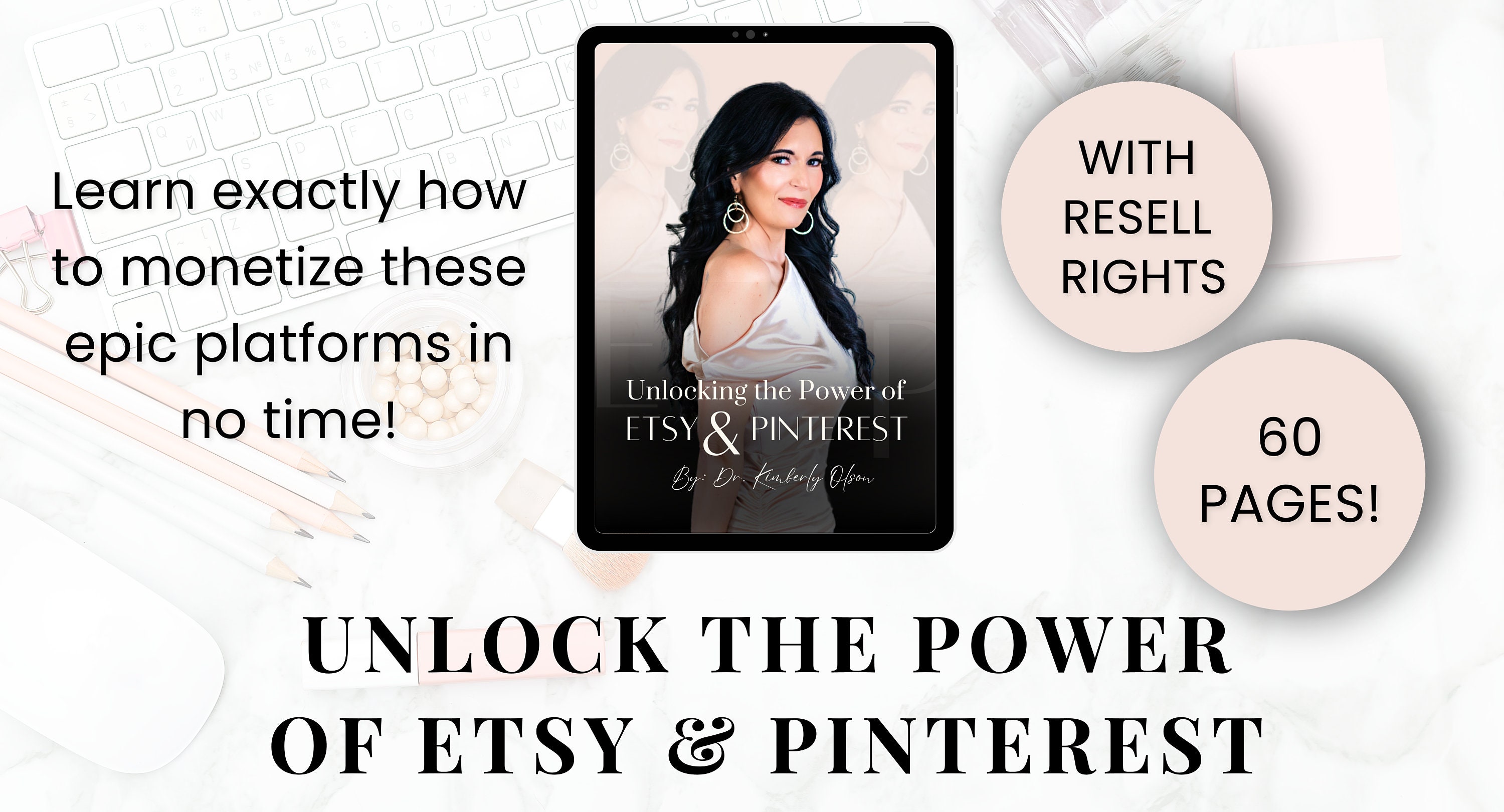 Etsy & Pinterest Digital Guide, PLR, How to Sell Digital Products as a ...