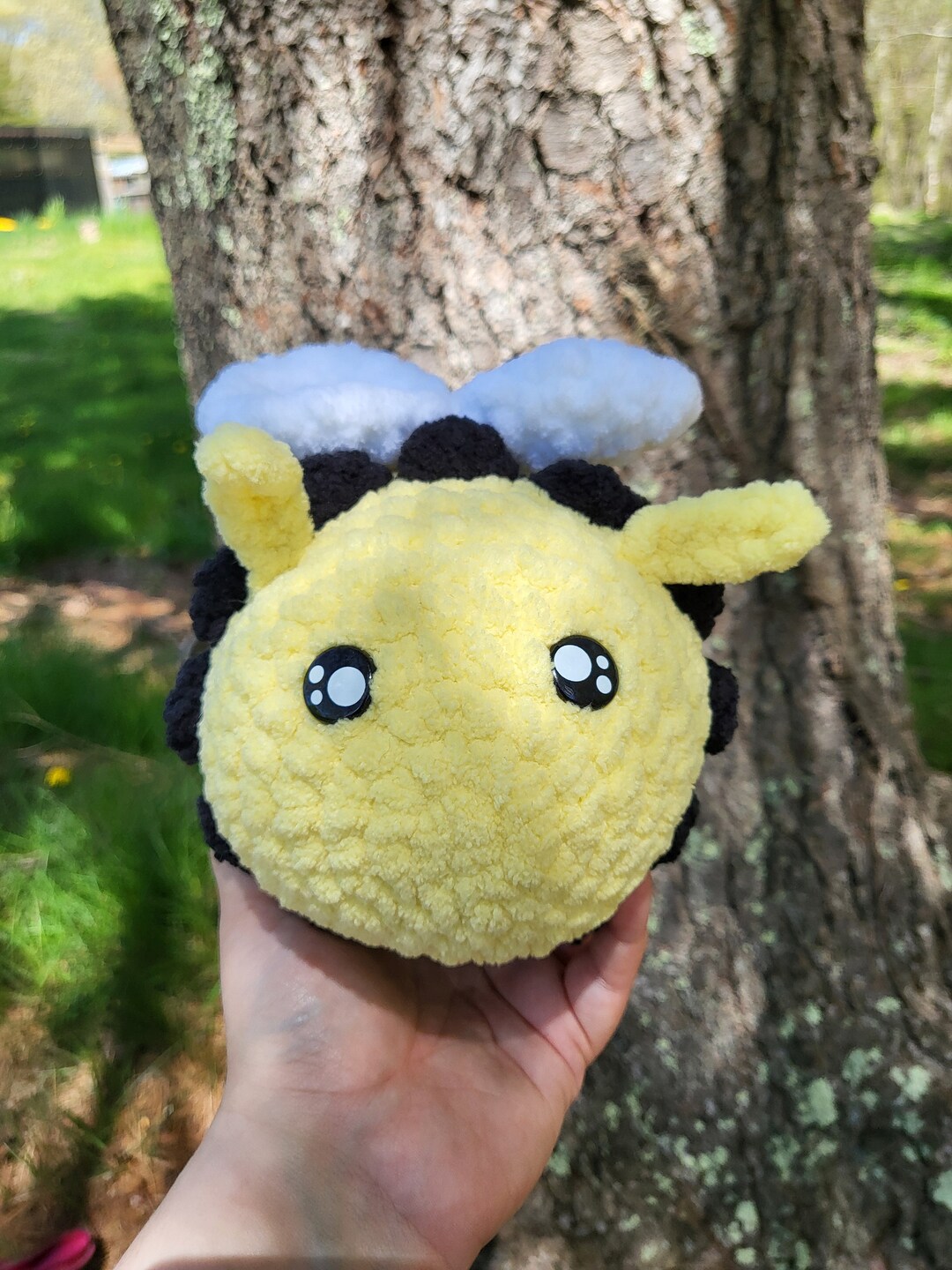 Bobble Bee Crochet Plushie - Etsy