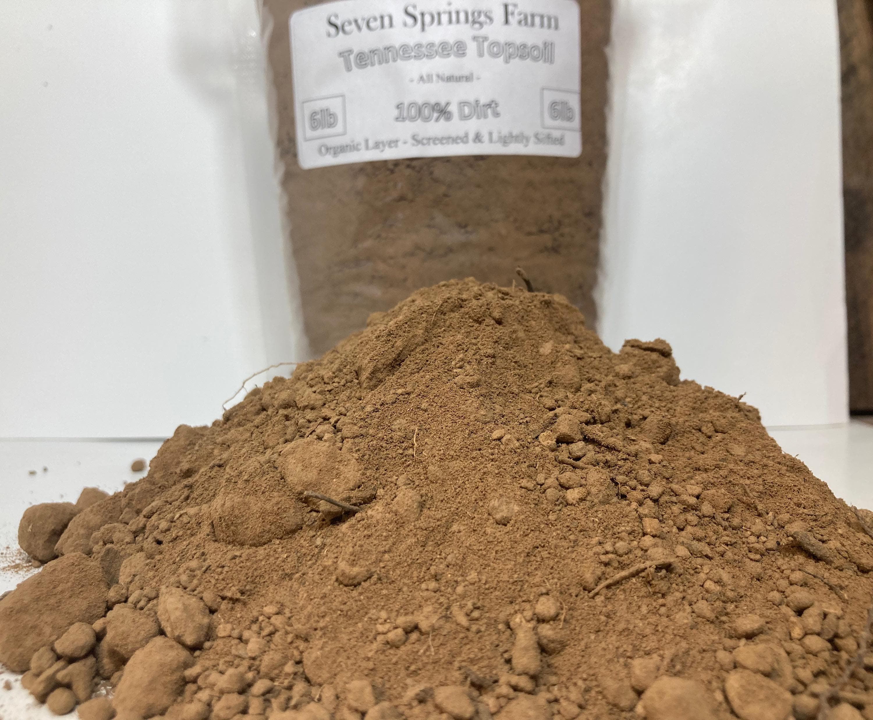 Tennessee Topsoil - All Natural 100% Dirt - Screened & Sifted Organic ...