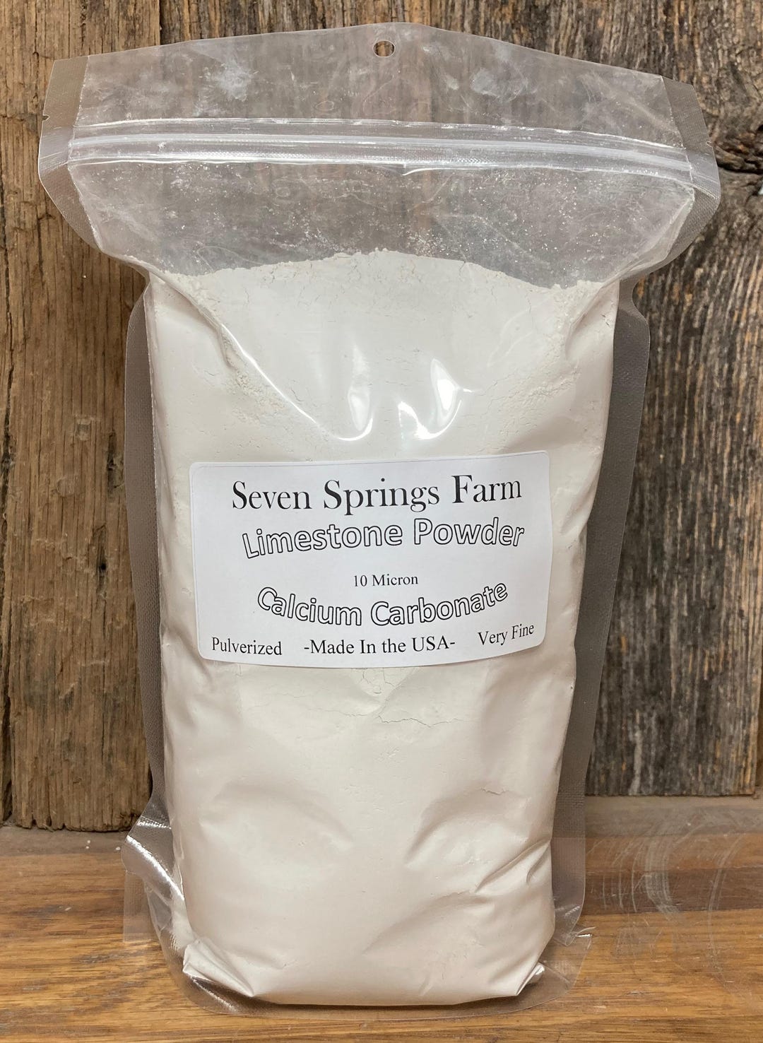 Pulverized Limestone Powder 4 to 10 Micron - Calcium Carbonate Rock ...