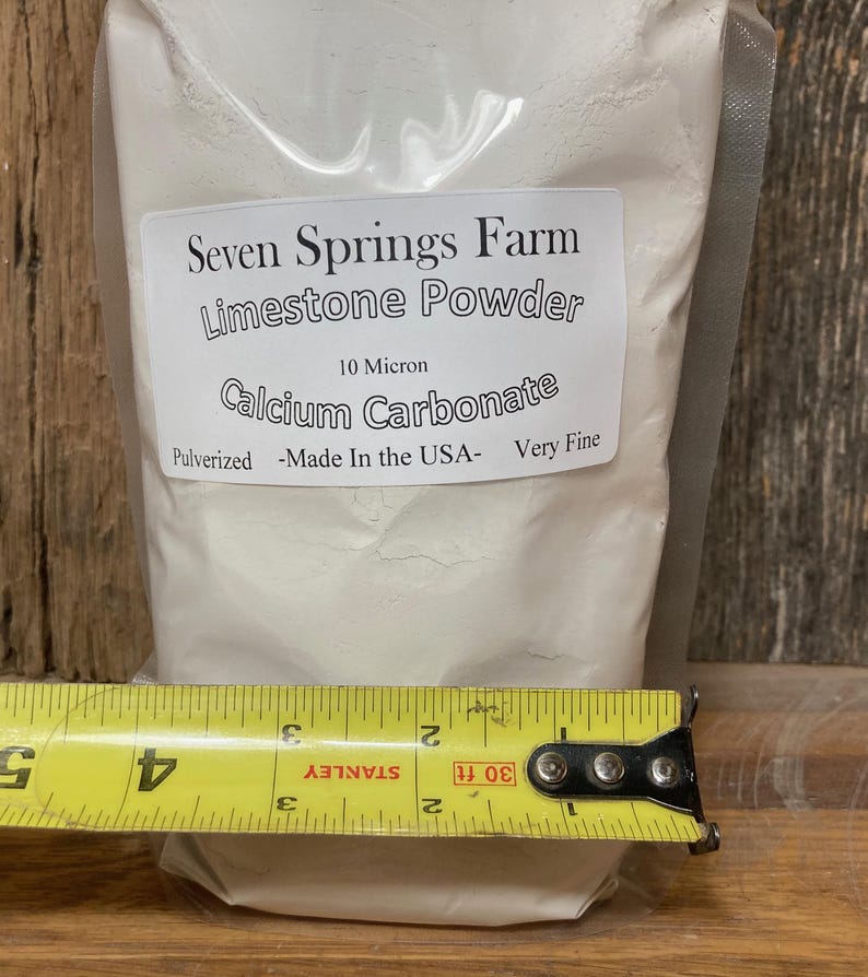 Pulverized Limestone Powder 4 to 10 Micron - Calcium Carbonate Rock ...