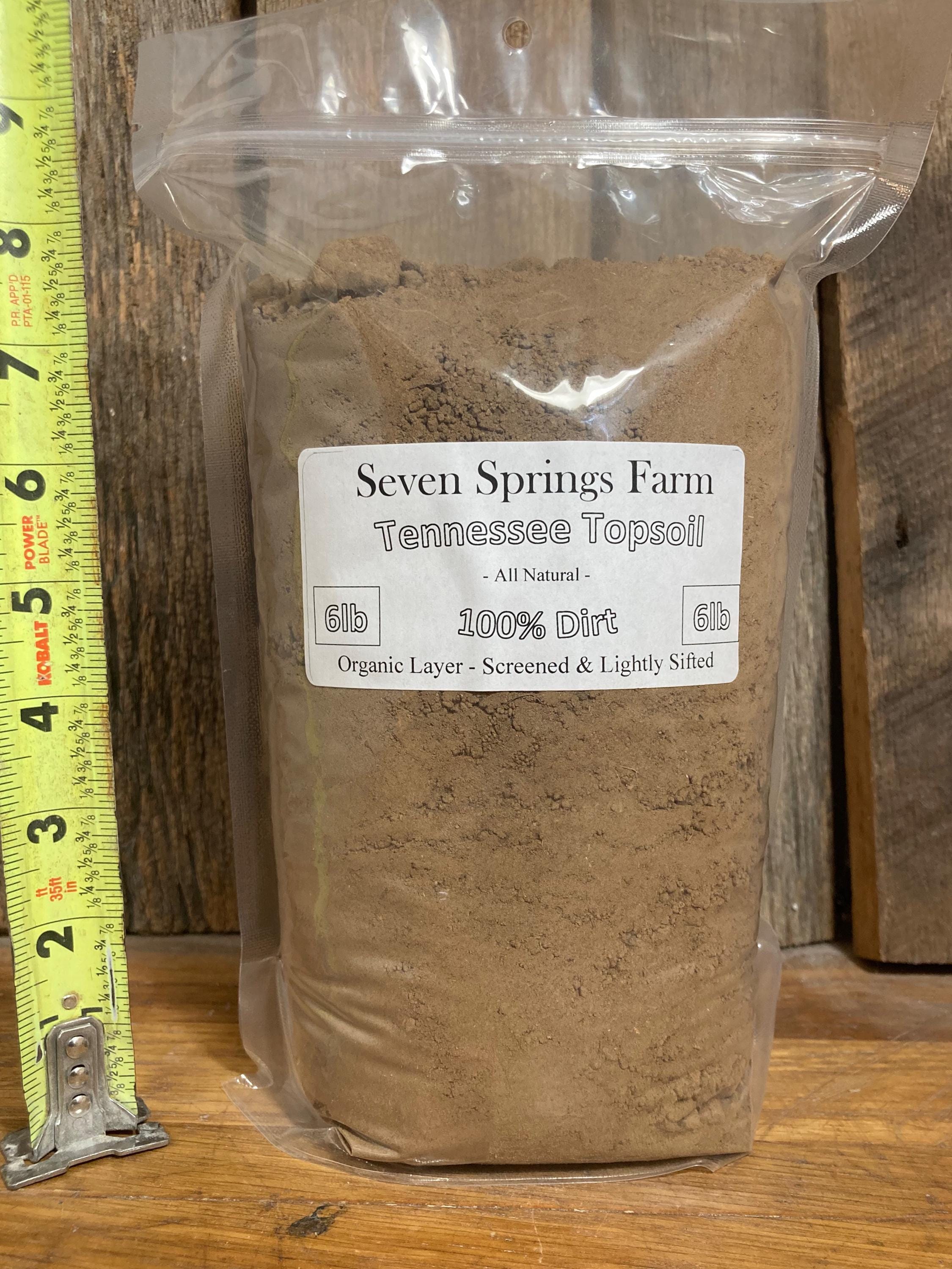 Tennessee Topsoil - All Natural 100% Dirt - Screened & Sifted Organic ...