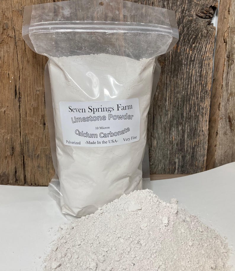 Pulverized Limestone Powder 4 to 10 Micron - Calcium Carbonate Rock ...