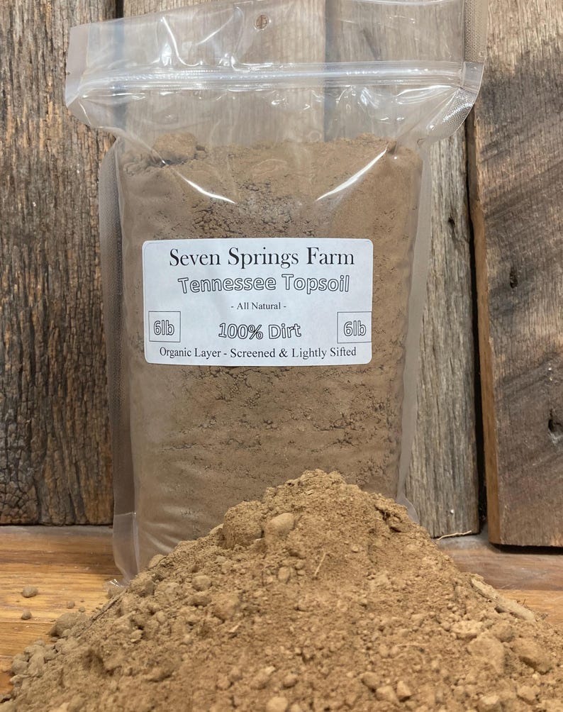 Tennessee Topsoil - All Natural 100% Dirt - Screened & Sifted Organic ...