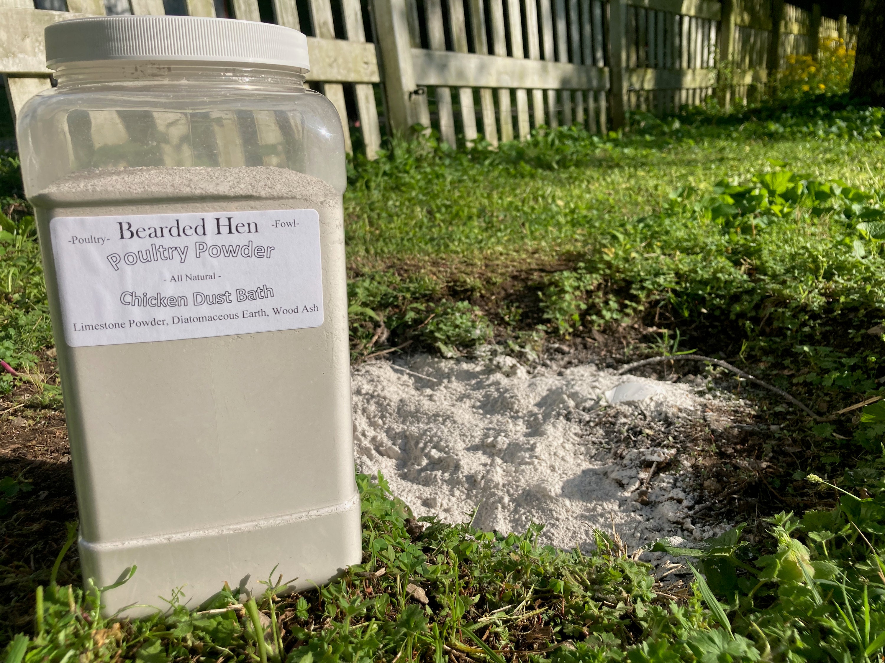 Poultry Powder All Natural Chicken Dust Bath 3 Organic Ingredients ...