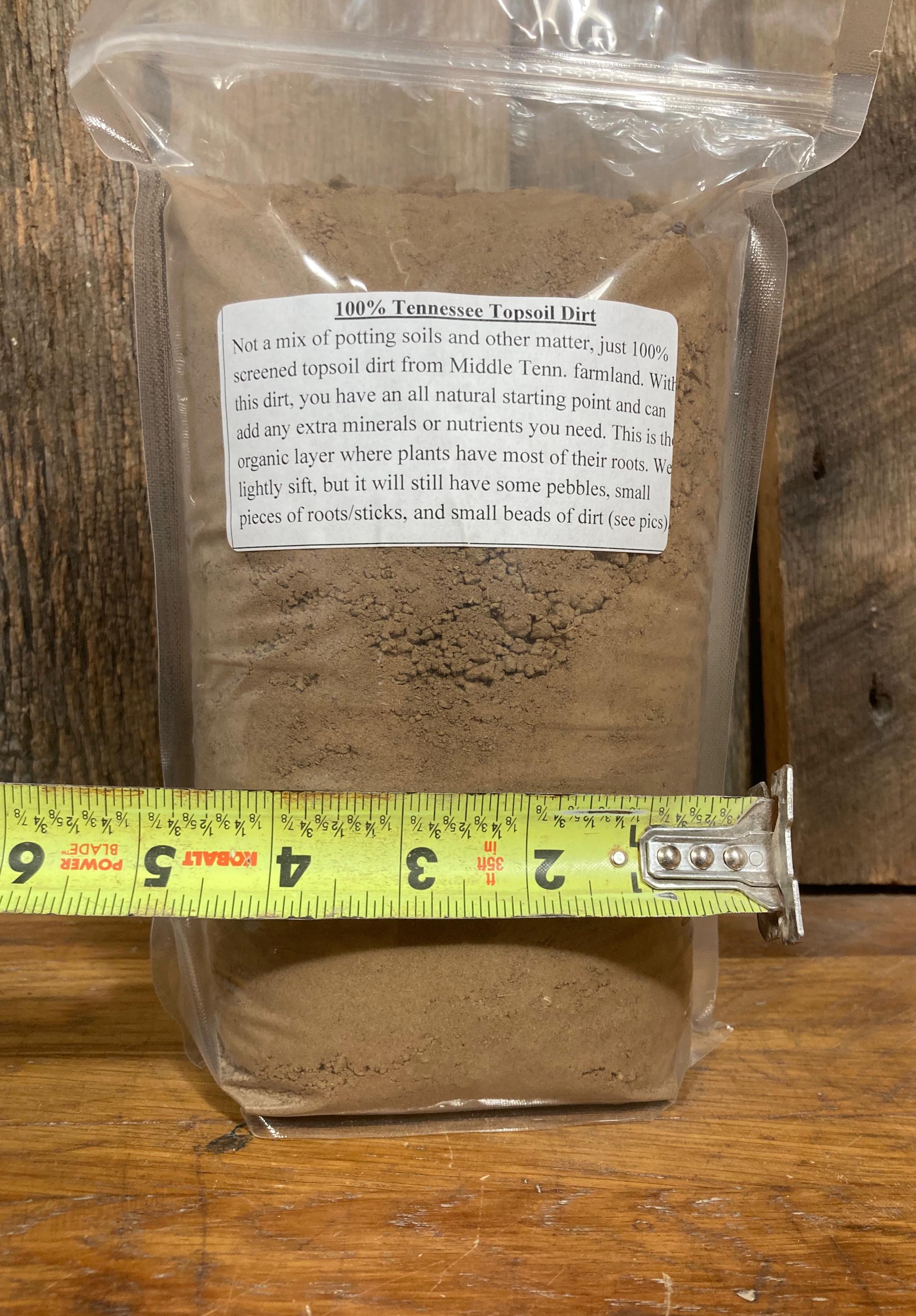 Tennessee Topsoil - All Natural 100% Dirt - Screened & Sifted Organic ...