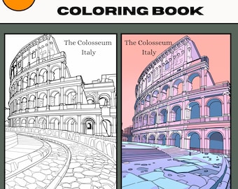 Wonders of the World COLORING PAGE - Etsy