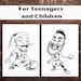 Basketball Legends Coloring Book for Teenagers and Children, 8.5x11 and ...
