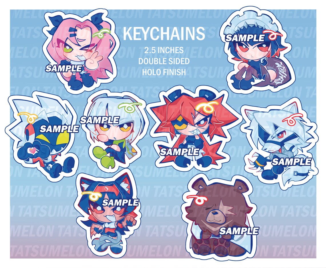 Zenless Zone Zero Keychain/charm 2.5" - Etsy