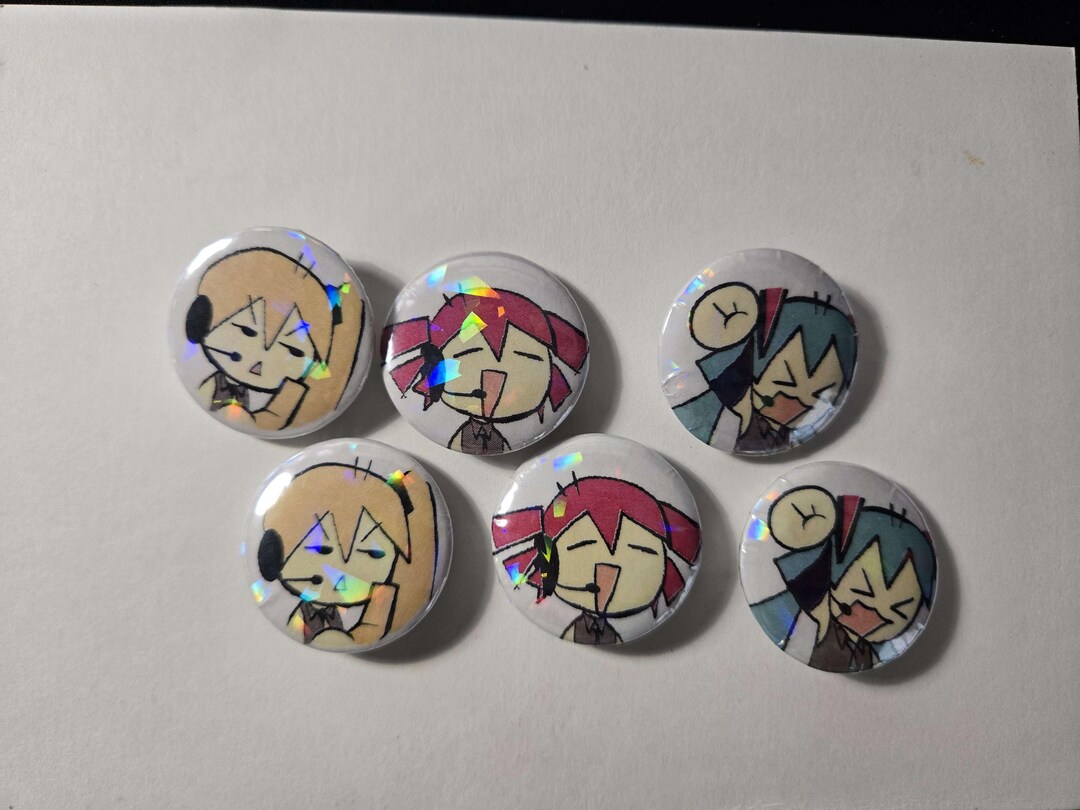 Triple Baka Miku Teto Neru 1.25" Button Pin Set (3 Pcs) - Etsy