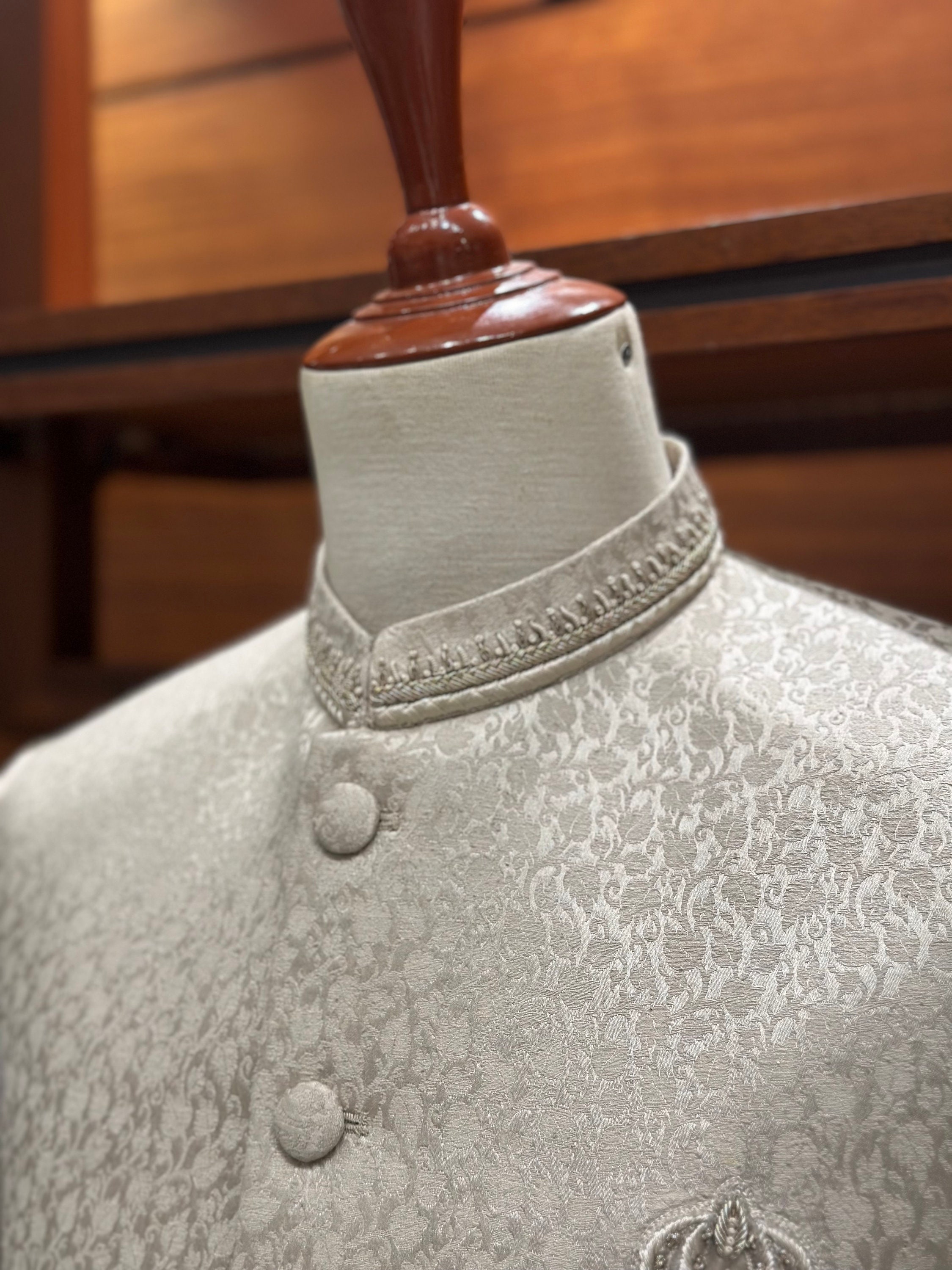 Royal Tea Pink Prince Coat for Men, Handmade Custom Coat, Indian Nehru ...