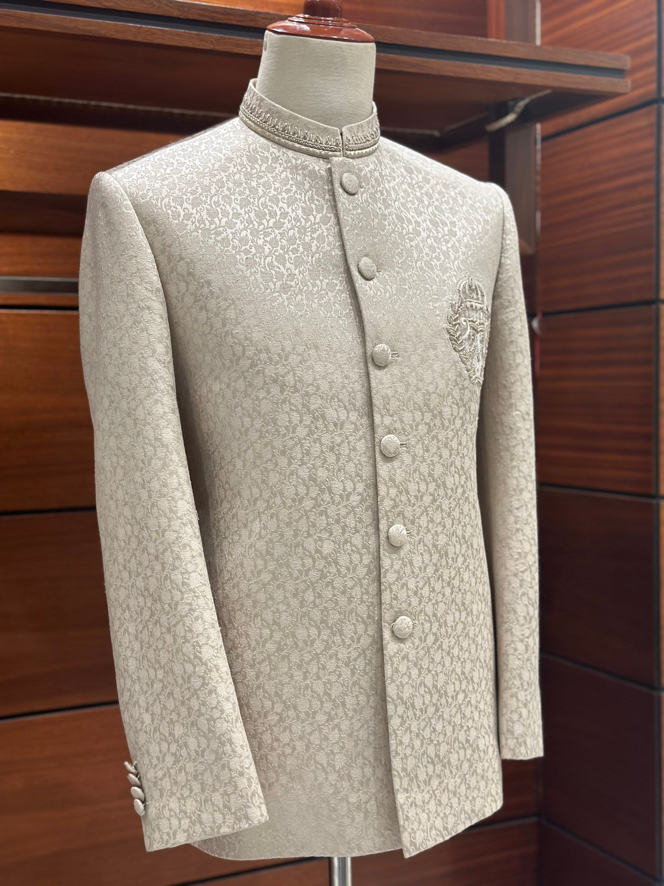 Royal Tea Pink Prince Coat for Men, Handmade Custom Coat, Indian Nehru ...