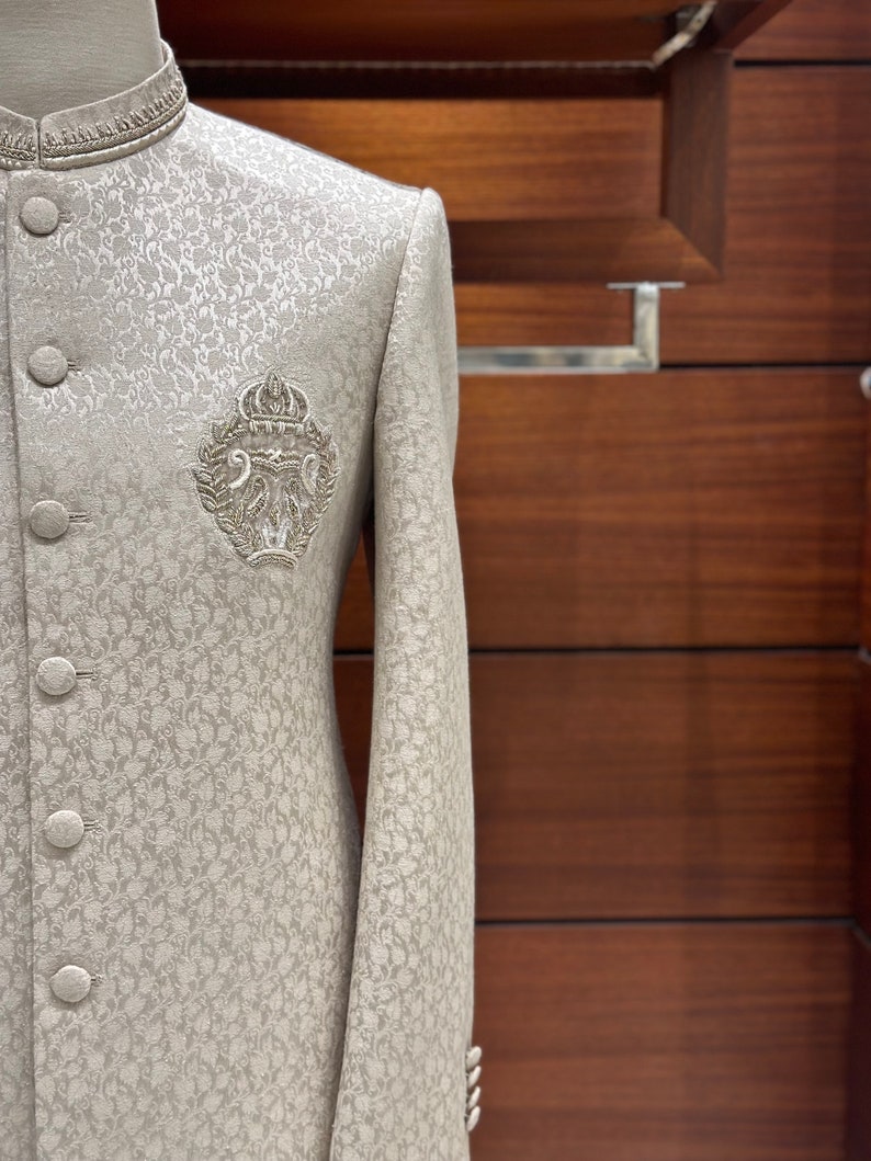 Royal Tea Pink Prince Coat for Men, Handmade Custom Coat, Indian Nehru ...