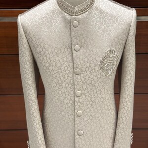 Royal Tea Pink Prince Coat for Men, Handmade Custom Coat, Indian Nehru ...