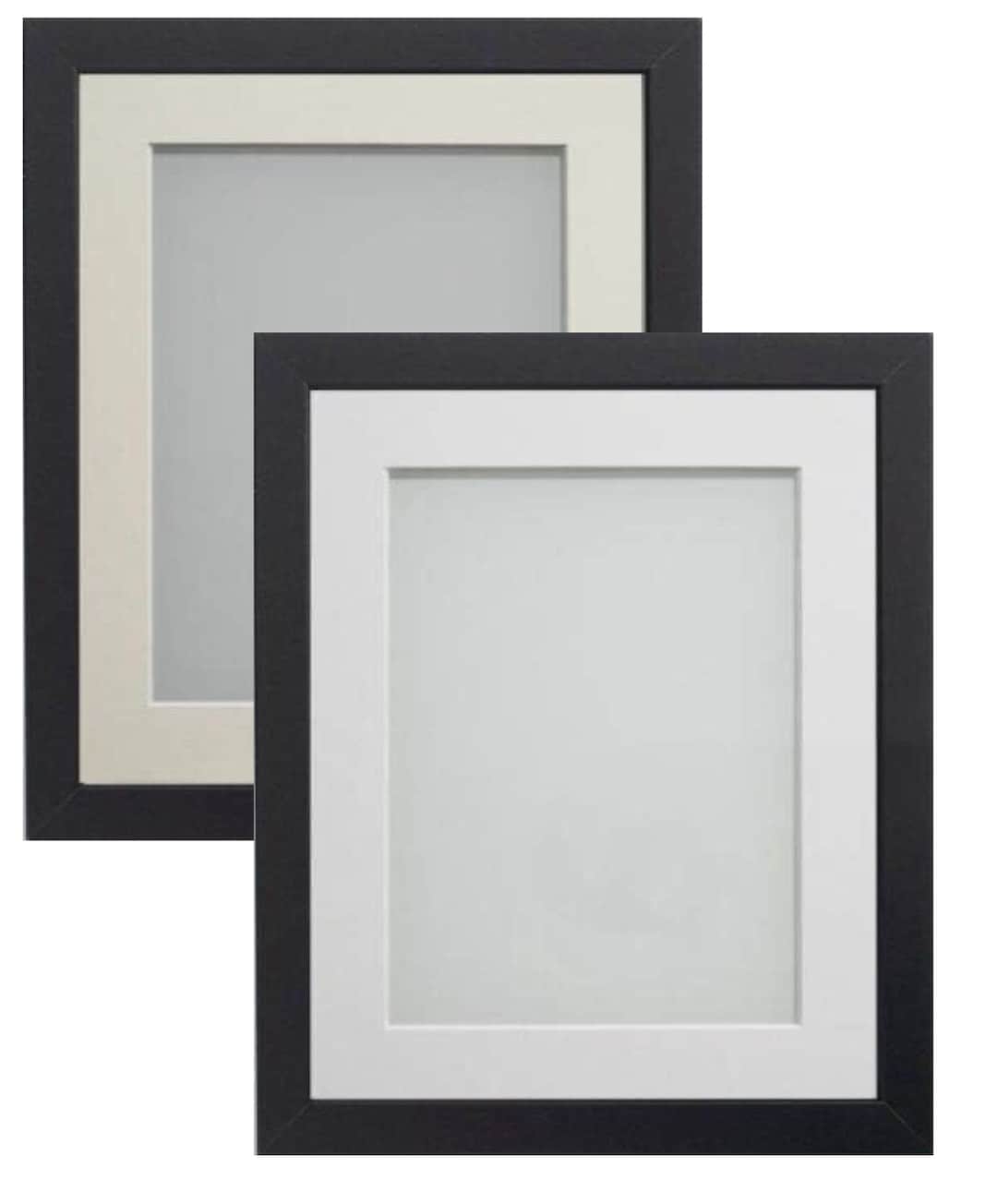 Photo Frame With Mount / Ivory Mount | Poster Frame for Wall Hanging ...