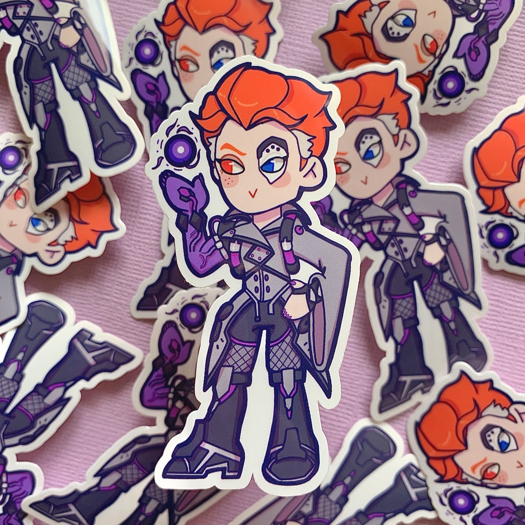 Moira Overwatch 2 Vinyl Glossy Sticker for Laptop Notebook Planner ...