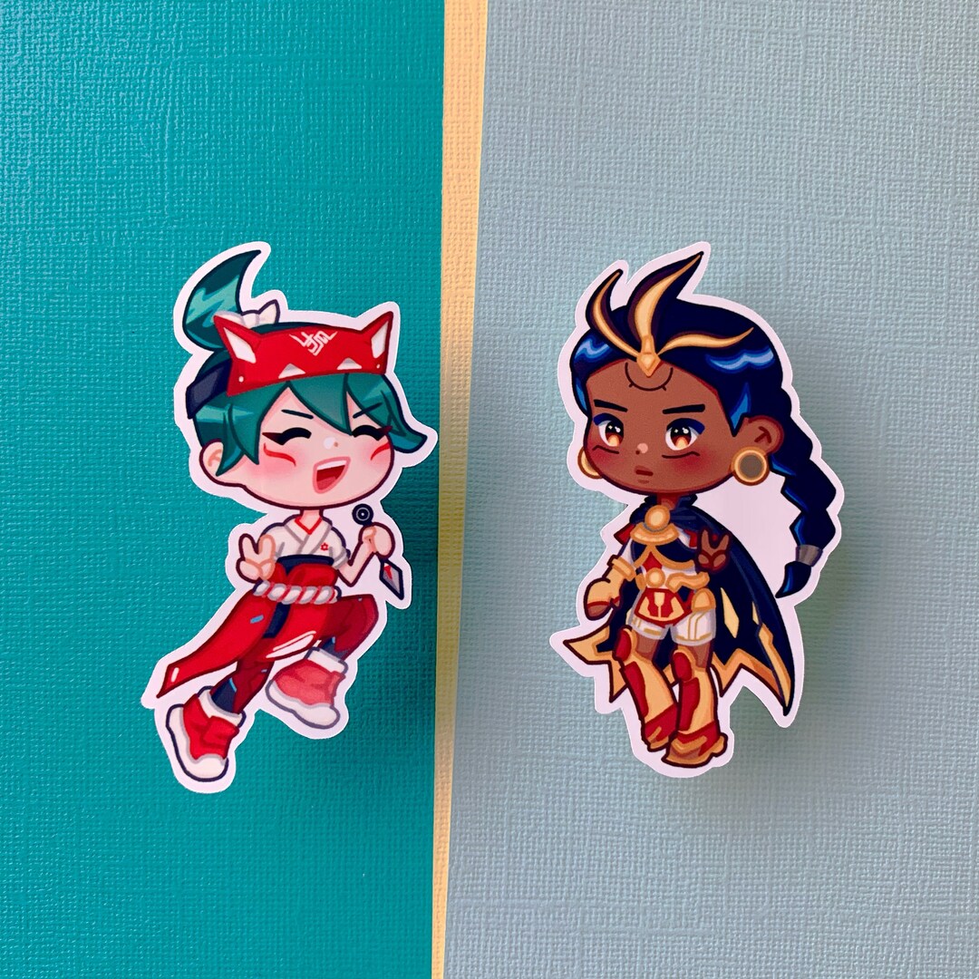 Kiriko Illari Overwatch 2 Vinyl Sticker for Laptop Notebook Planner ...