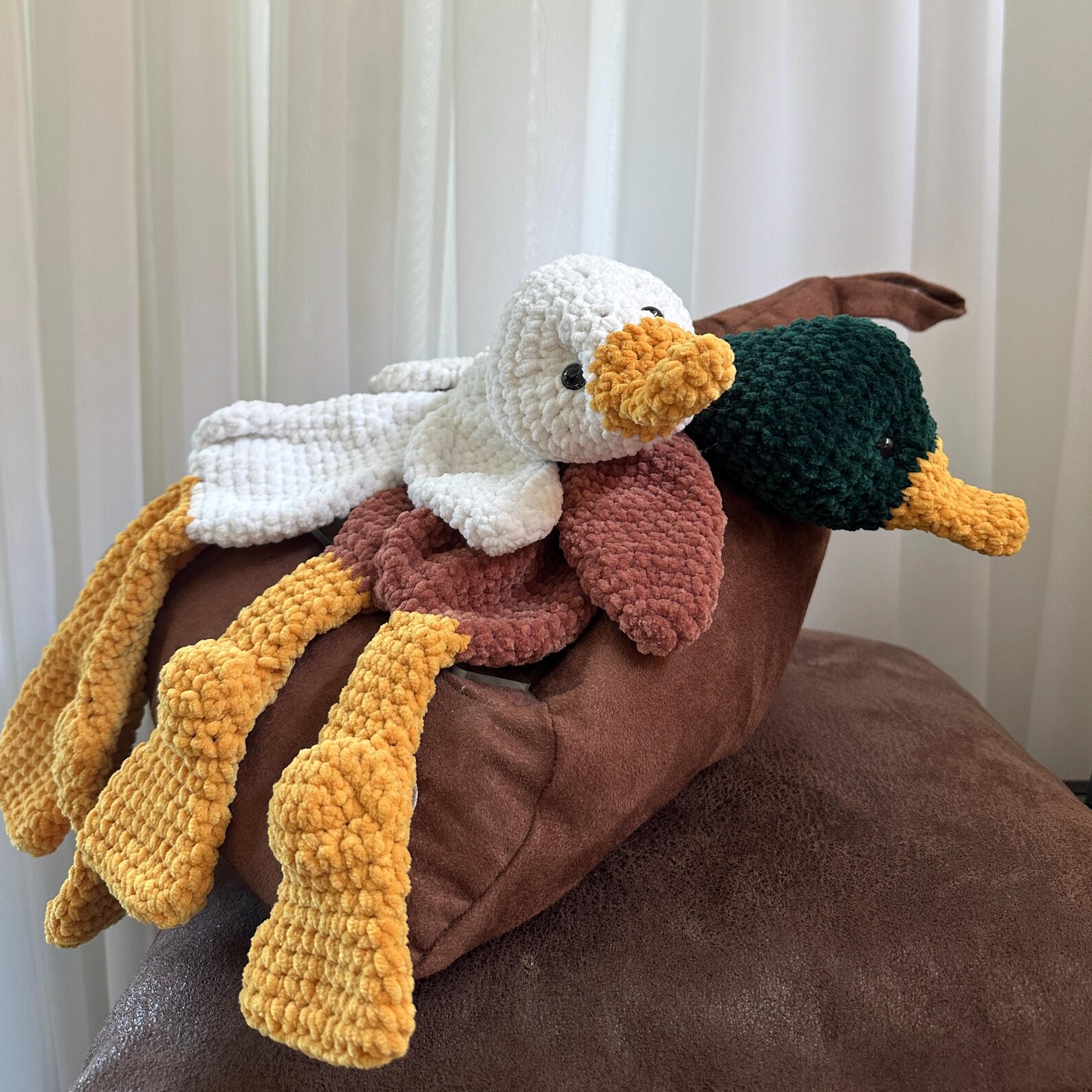 No Sew Pattern, Snuggle, Cute Goose, Cute Duck, Amigurumi Pattern ...