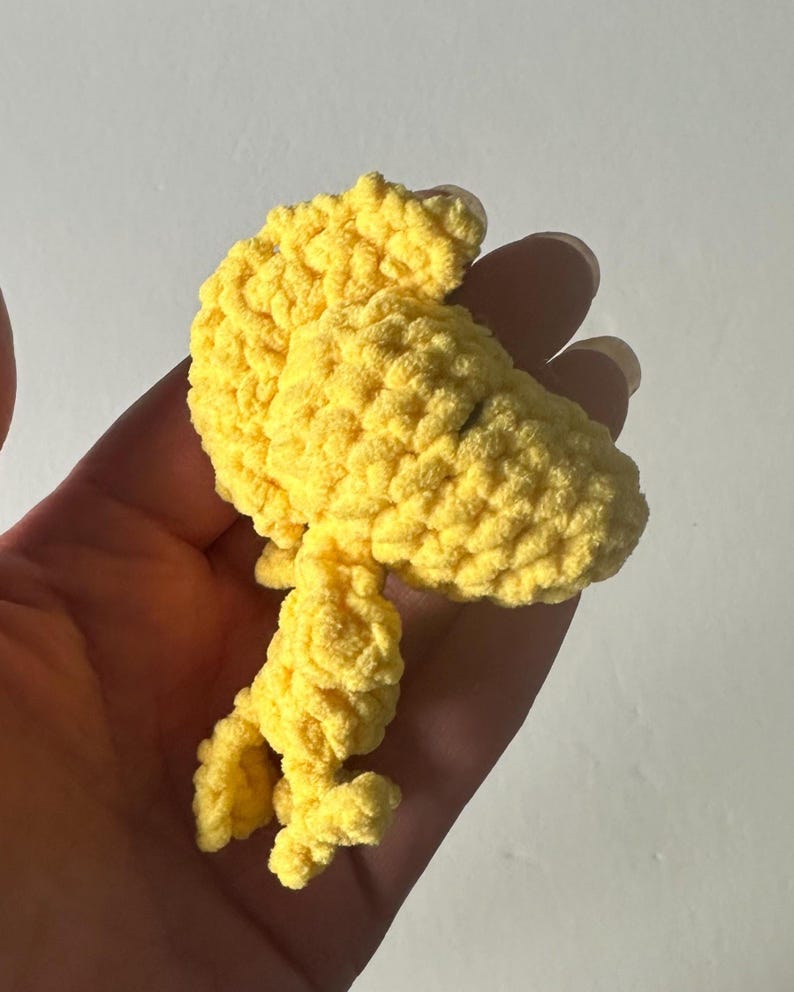 Snoopy Inspired Crochet Pattern PDF, Soft Plush Snuggle Dog, Large ...