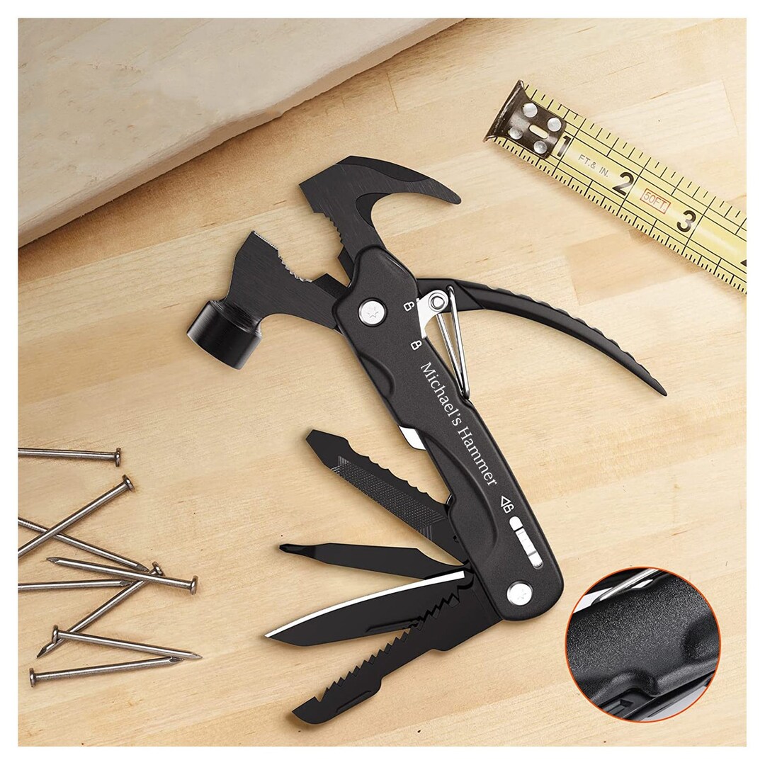 Personalized HAMMER MULTITOOL Tools Knive Custom Engraved - Etsy